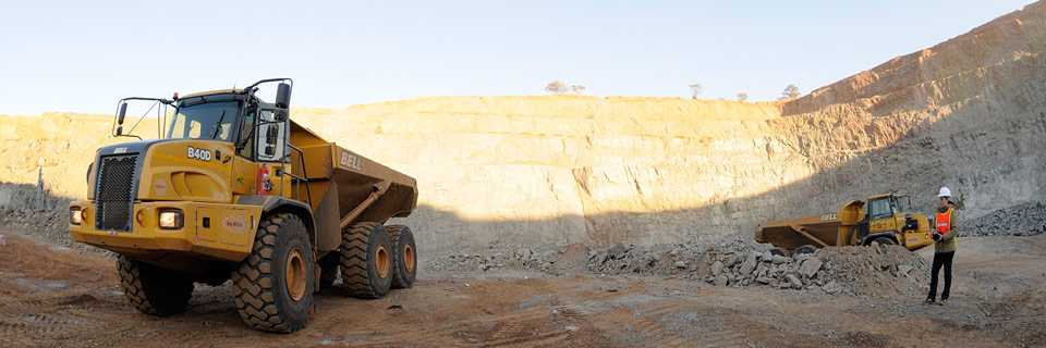 Kalgold open-pit mine, North West